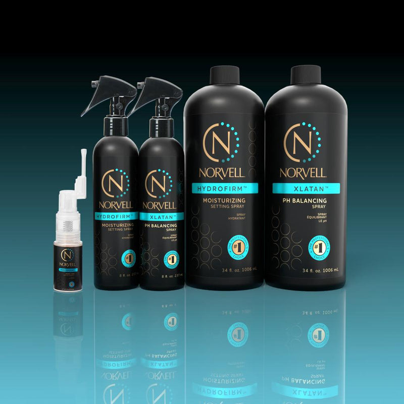 Back Bar Essentials for Spray Tan Professionals | Norvell Tanning